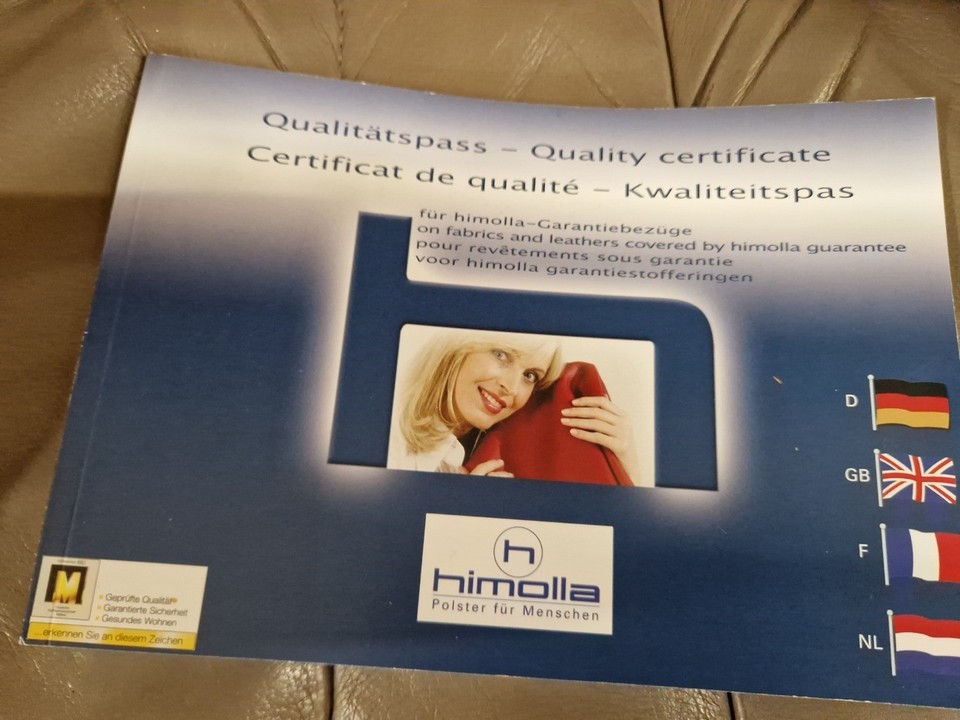 Himolla Rhine Recliner Sofa CS W73 | eBay UK