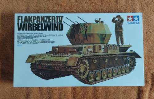 Tamiya 1/35 German Flakpanzer IV Wirbelwind Model Kit (Used) | eBay
