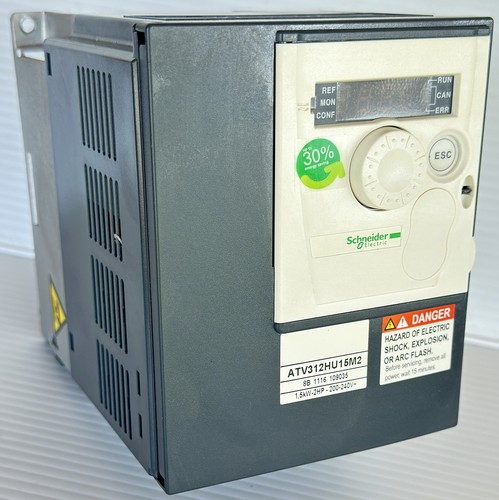 Schneider Altivar ATV312HU15M2 1.5kW 2hp VSD - 1ph IN 3ph OUT | eBay ...