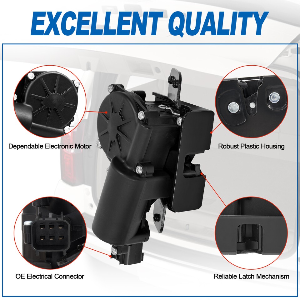 Rear Power Lift Tail Gate Lock Actuator Latch For Chevy GMC Cadillac ...