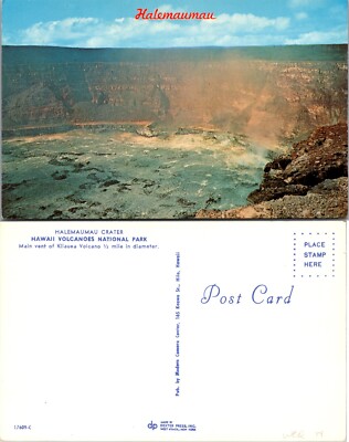 Halemaumau Crater Main Vent Kilauea Volcano Hawaii National Park ...