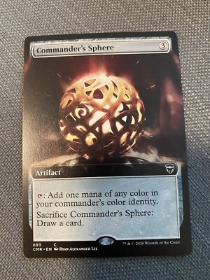 Commander's Sphere - Extended Art CMR NM MTG | eBay