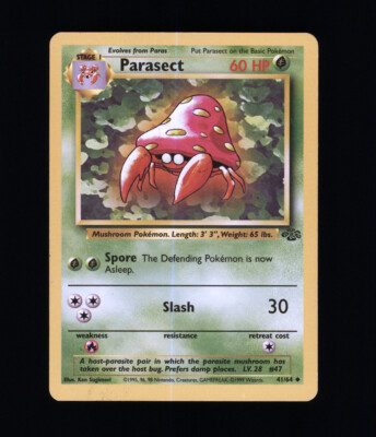 PARASECT JUNGLE 41/64 POKEMON NINTENDO TCG | eBay