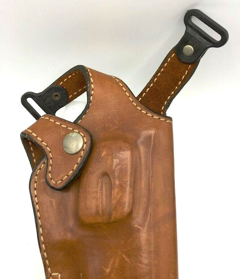 Vintage Galco Jackass Brown Leather Holster Shoulder Glenview Ill. USA ...