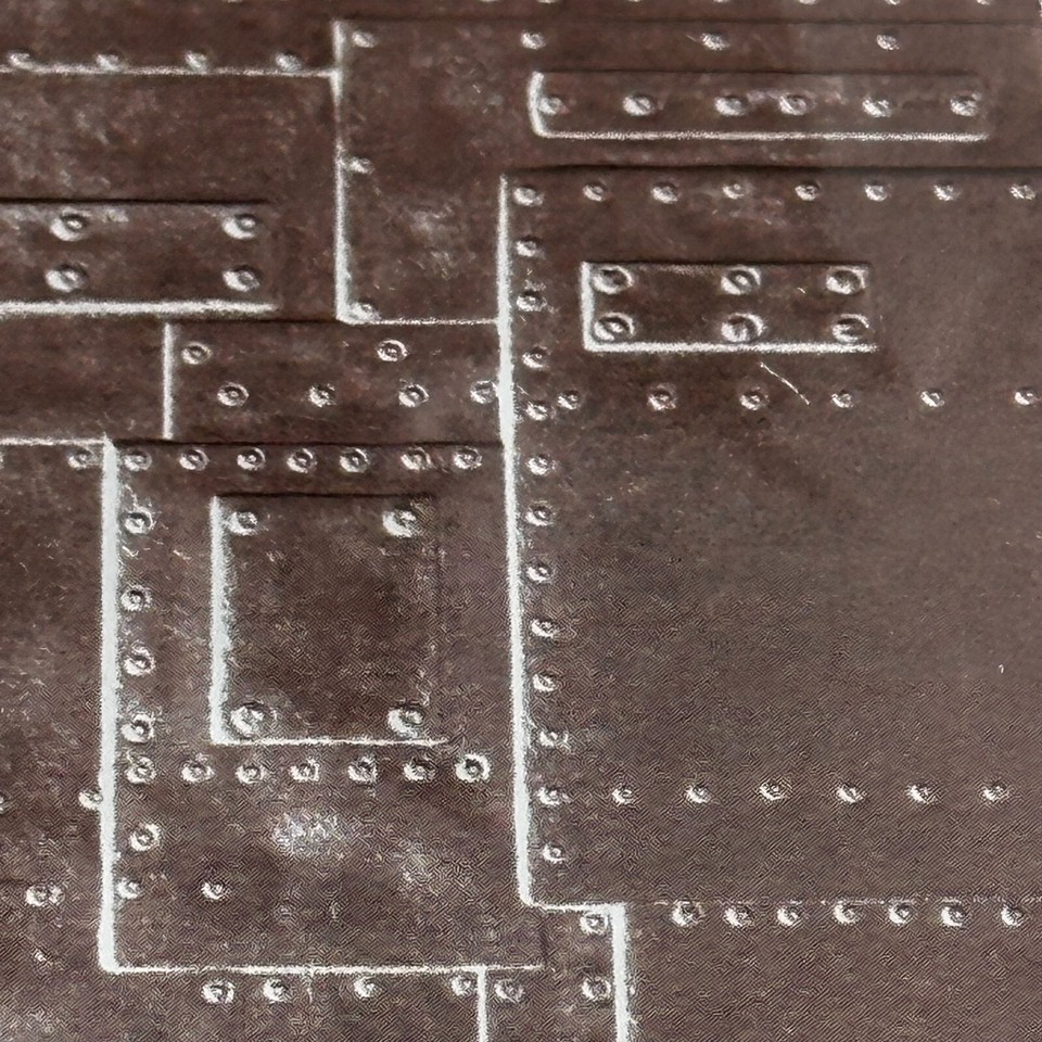 Sizzix Tim Holtz - FOUNDRY - Sheet Metal Rivet Embossing Folder 3-D ...