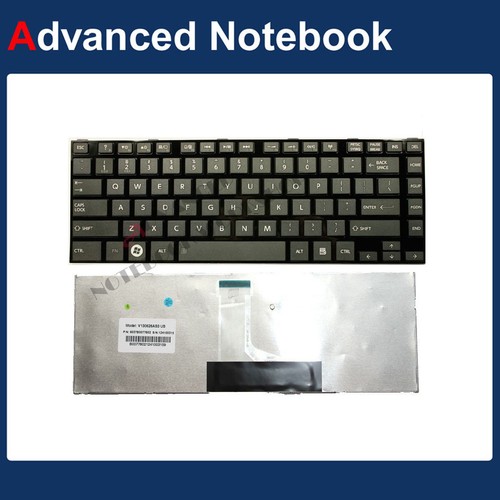 Keyboard for TOSHIBA M800 M805 L800 L805 L830 L840 L845 C800 Black US ...