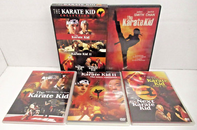 Karate Kid Collection Box Set -DVD, 2005, 3-Disc Set + The Karate Kid ...