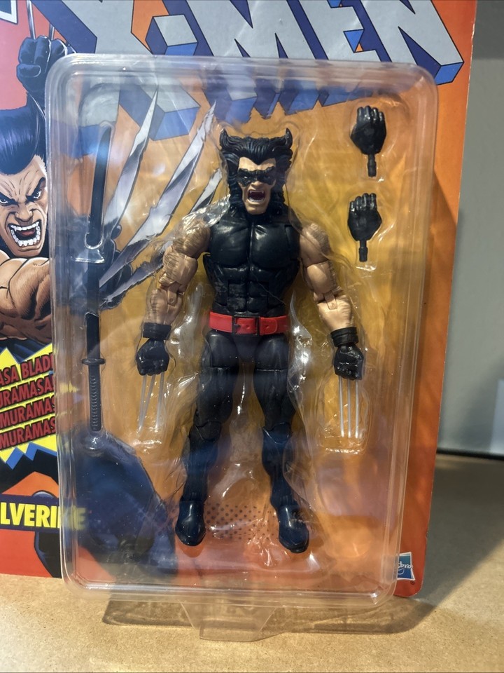 Hasbro Marvel Legends Ninja Wolverine 6-inch Action Figure X-Men Retro ...