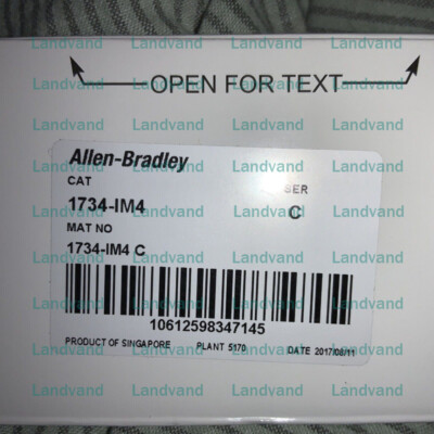 1734-IM4 SER C Allen Bradley POINT I/O 4 Point Digital Input Module New ...