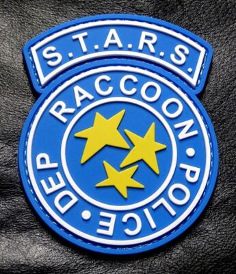 Resident Evil S.T.A.R.S RACCOON Patch (3D-PVC Rubber-MTR1) | eBay