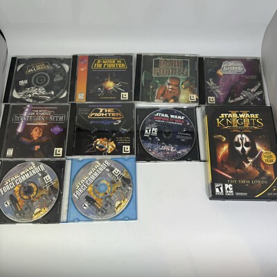 Lot Of 9 - Star Wars PC Computer Games | eBay