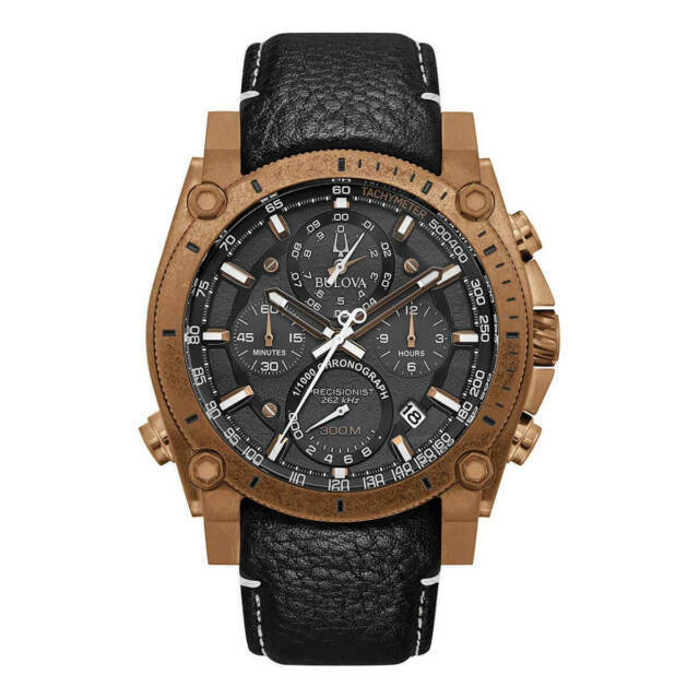 Bulova Men's Black Watch - 97B188 for sale online | eBay