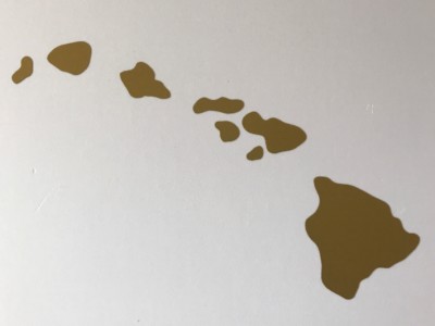 Hawaiian Islands Sticker - Hawaii Oahu Maui Big Island Kauai Kona Surf ...