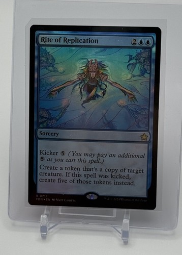 Rite of Replication 0711 Magic The Gathering Foundations **Foil** | eBay