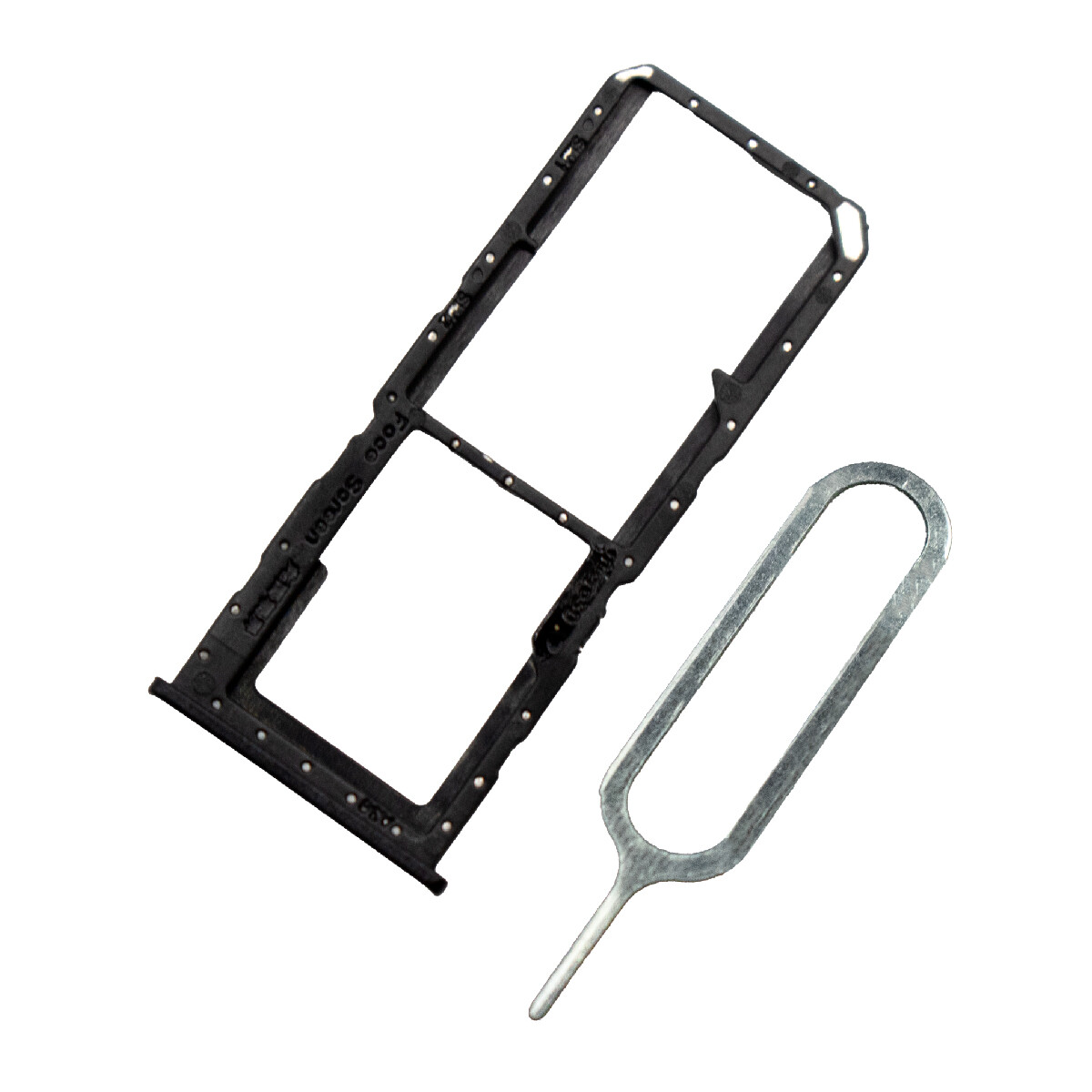 Dual SIM Card Slot Tray Holder Replacement For Oppo A76 - Black | eBay