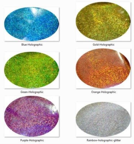 Cosmetic Grade Glitter Kit of 6 Holographic Colours | eBay