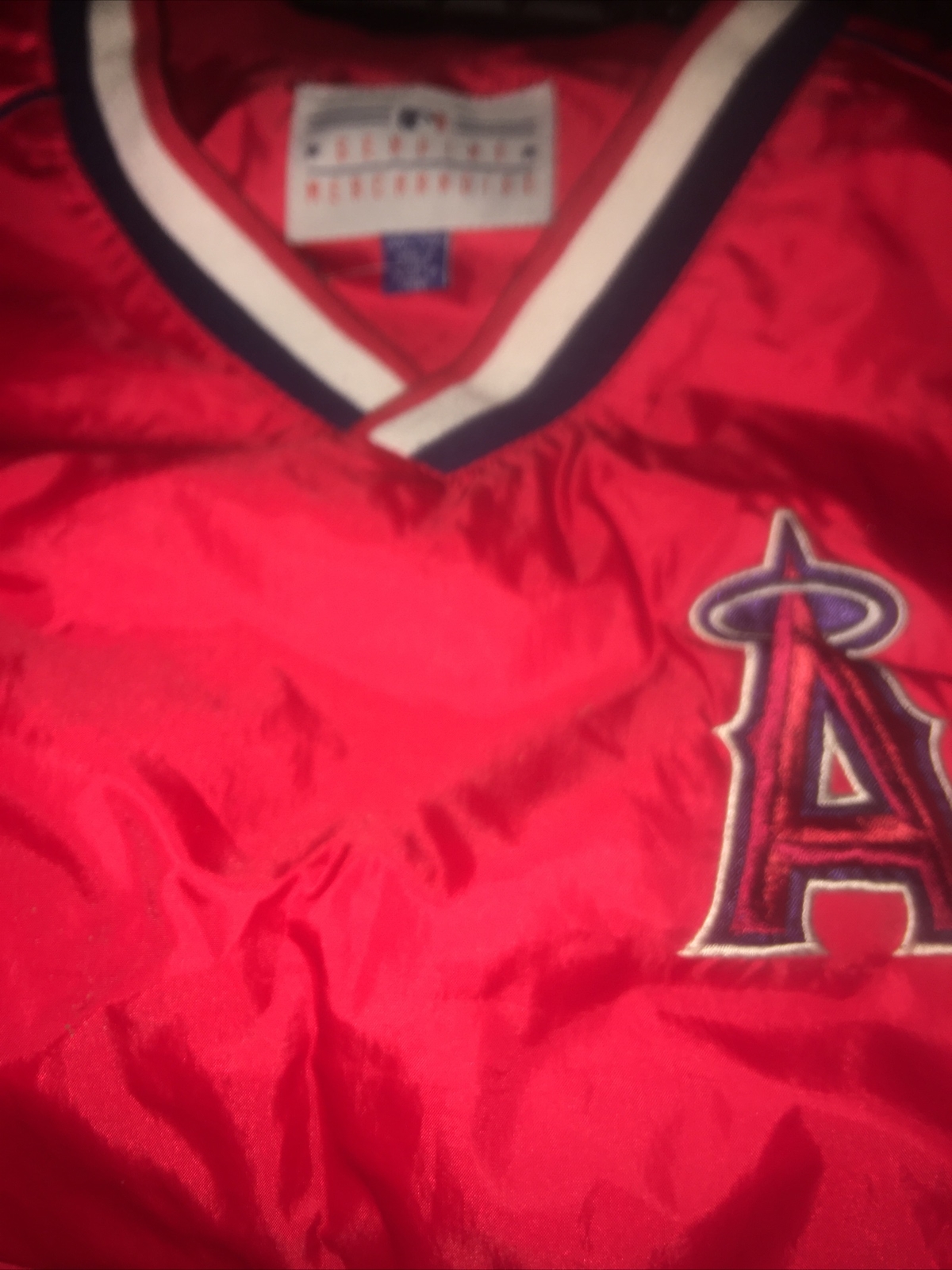 MLB Men’s Red Los Angeles Angels Anaheim Baseball Win… - Gem