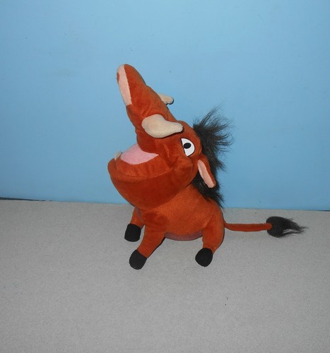 12" Disney / Applause Movie Lion King Pumbaa Wart Hog Warthog Stuffed ...