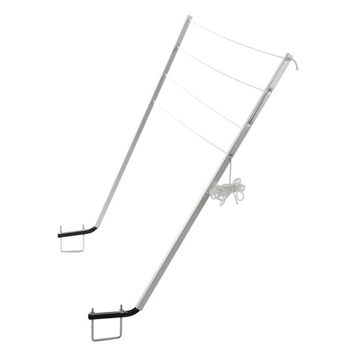 Clothesline Drying Rack Bumper Mount 48" Long Clothes Line For RV ...