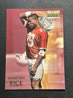 1996 Skybox Premium SIMEON RICE RC #222 | eBay