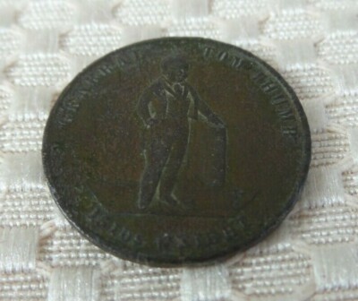 Great Original Antique General Tom Thumb Capped Bust Token | eBay