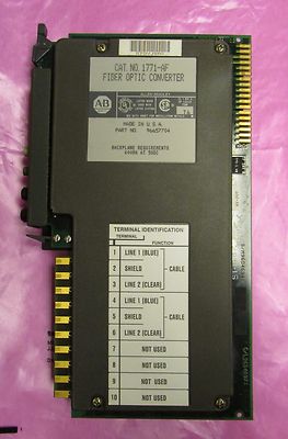 ALLEN BRADLEY 1771 AF Fiber Optic Converter 1771-AF | eBay