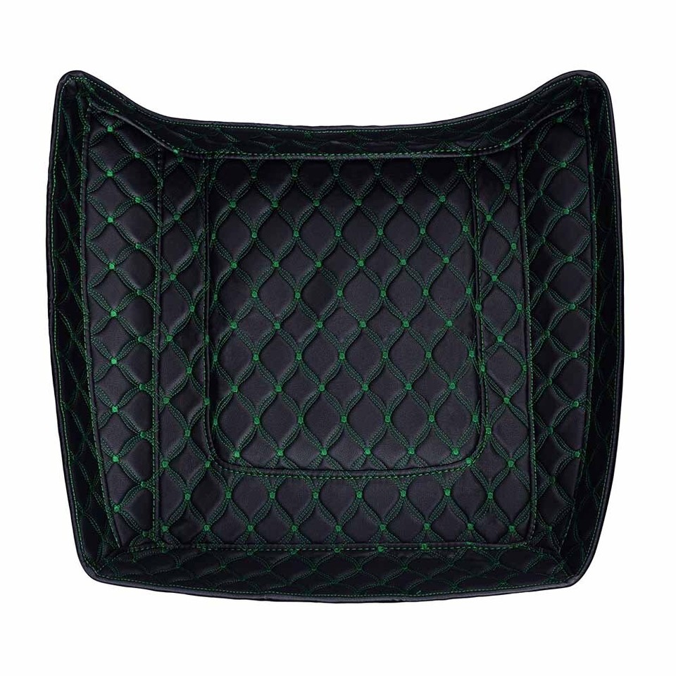 Green Stitching Tour Pak Liner For Advanblack Razor/Harley OEM Chopped ...