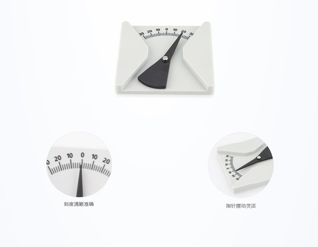 Eyeglasses Angle Ruler Measuring Tool Pantoscopic Angle Meter 1pc for ...