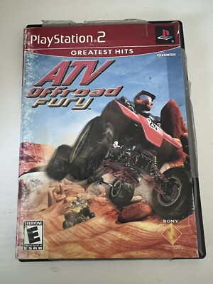 ATV Offroad Fury Greatest Hits PS2 Sony PlayStation 2 2001 Complete ...