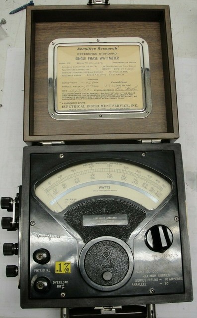 Sensitive Research Instrument DW Vintage Single Phase Dynamometer ...