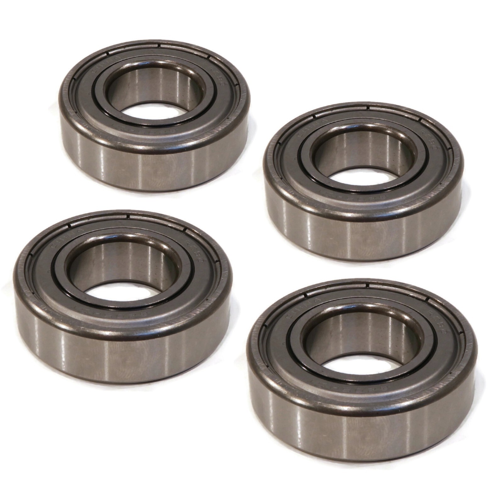 (4 Pack) Ball Bearing for Kawasaki 92045-1229, Kubota 08101-06205 ...