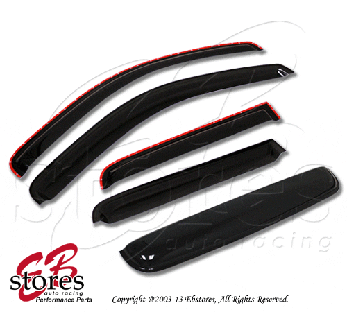 Vent Shade In-Channel Window Visor 3.0mm Sunroof 5pcs Chevrolet Chevy ...