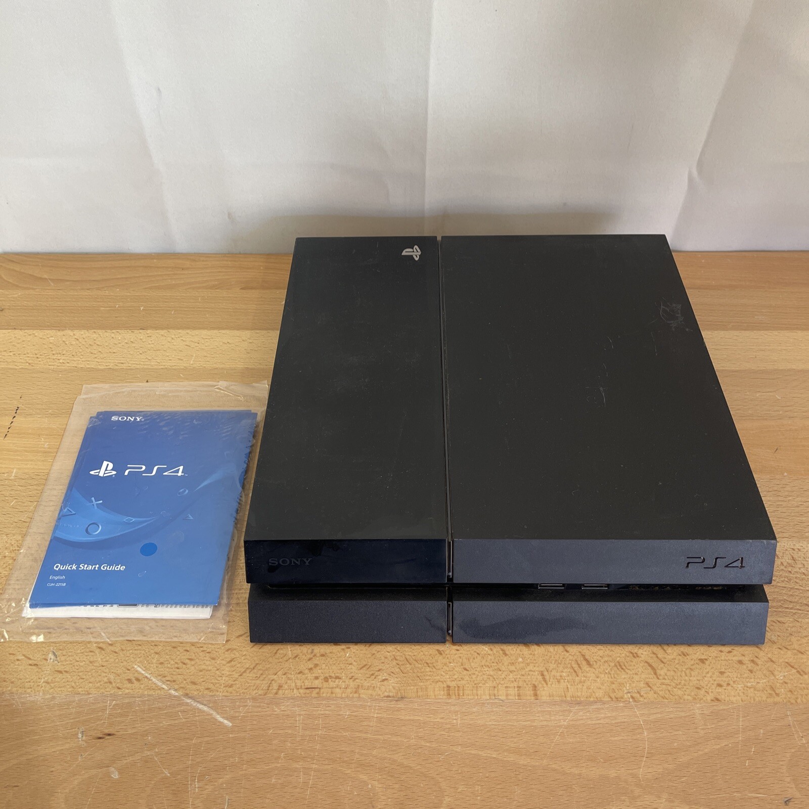 Sony PlayStation 4 500GB Console - Black Tested No Chords