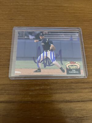 1992 Stadium Club #854 TIM NAEHRING Autograph 3B Red Sox…$1 Shipping | eBay
