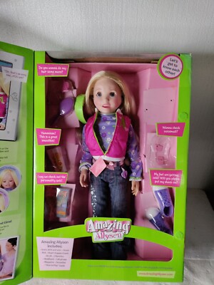 RARE Amazing Allysen Interactive Doll, NEW in Box 2006 Playmates | eBay