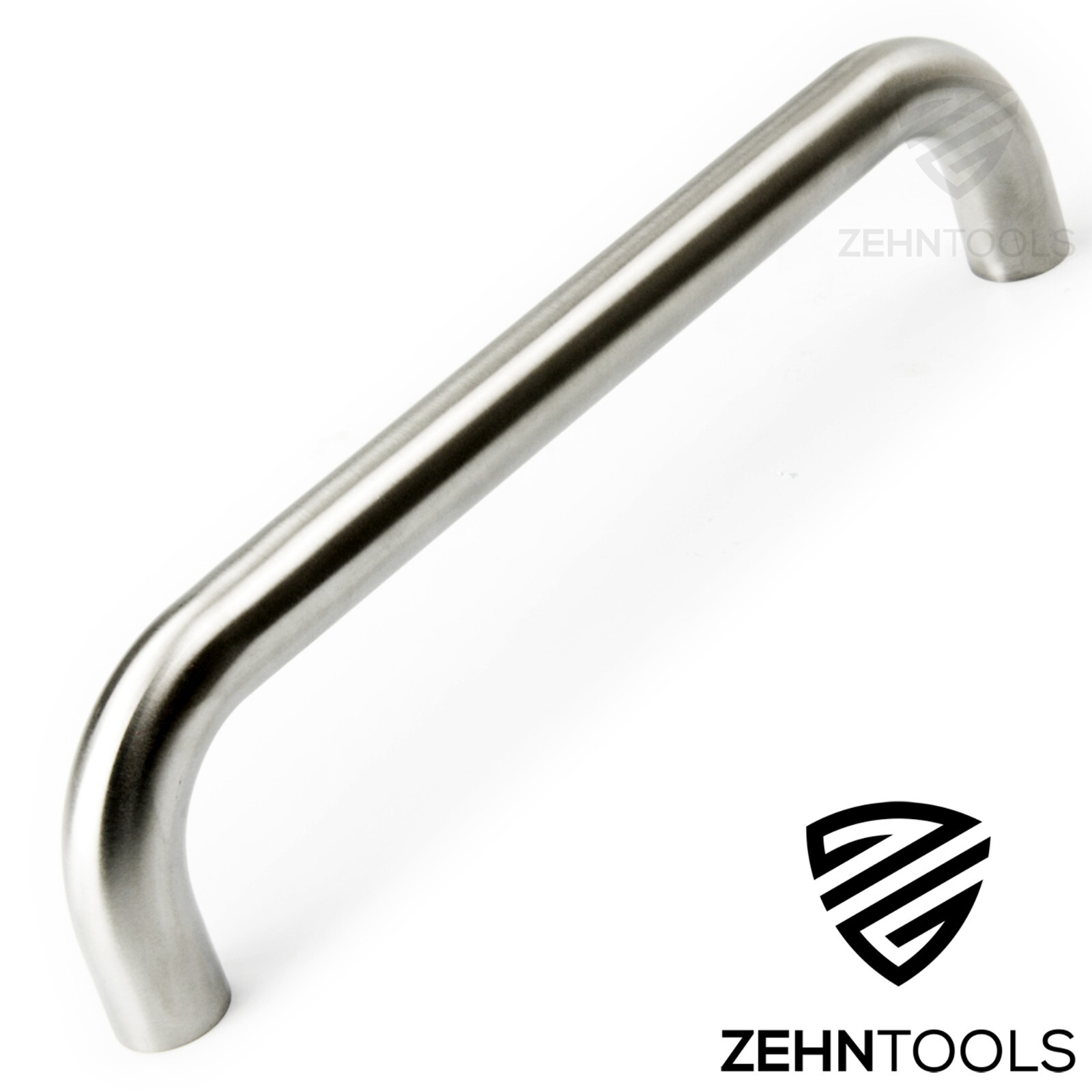 BRUSHED STAINLESS STEEL D DOOR PULL PUSH HANDLES ON BACKPLATE OFFICE ...