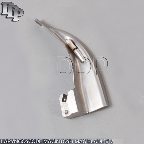 LARYNGOSCOPE MACINTOSH MAC BLADE # 2 ANESTHESIA EMT INTUBATION ...