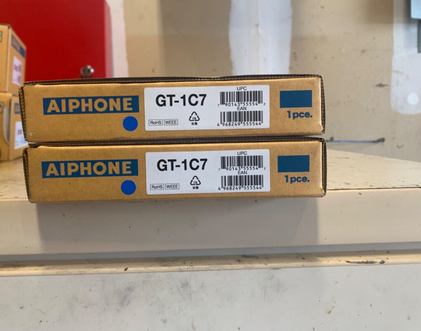 Aiphone GT-1C7 LCD Monitor Hands-Free Color Video Tenant Station for ...