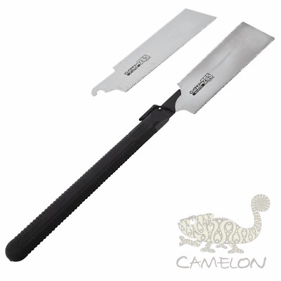 BAKUMA SAW Japanese Ryoba Saw Dua Edged Replacable Serrated 265mm ...