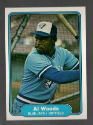 1982 Fleer Al Woods Toronto Blue Jays #627 Near Mint or Better | eBay