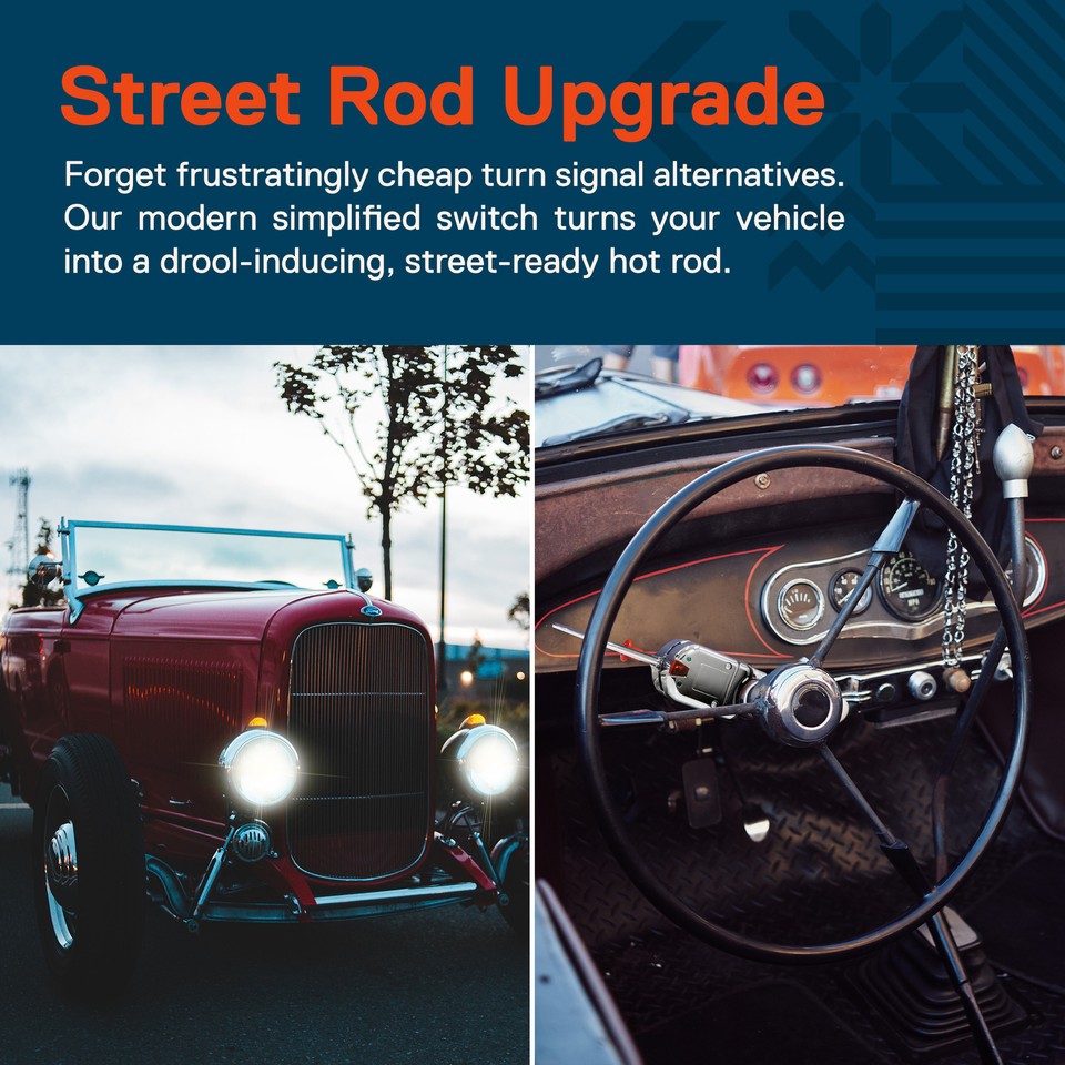 Smart Turn Signal Switch Steering Column Lever for UTV ATV Street Hot ...