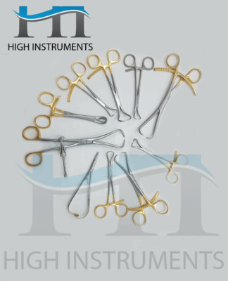 Bone Reduction Holding Forceps Gold Surgical Instruments Orthopedics 10 ...