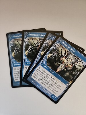 MTG Magic 4X Mesmeric Sliver Future Sight LP-NM | eBay