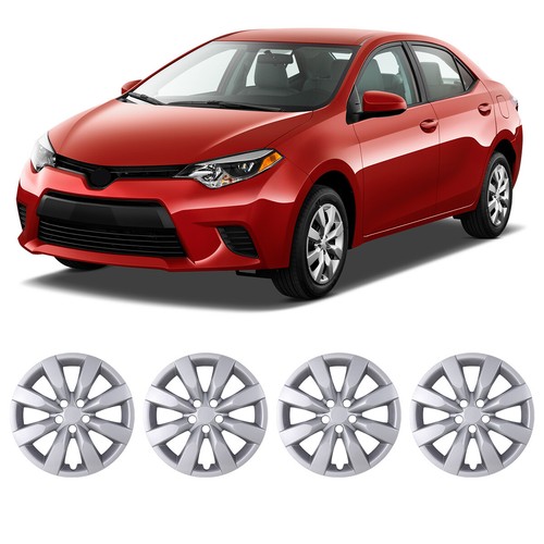 for 2014-2016 Toyota Corolla 16" Set of 4 Wheel Covers Full Rim Snap On ...