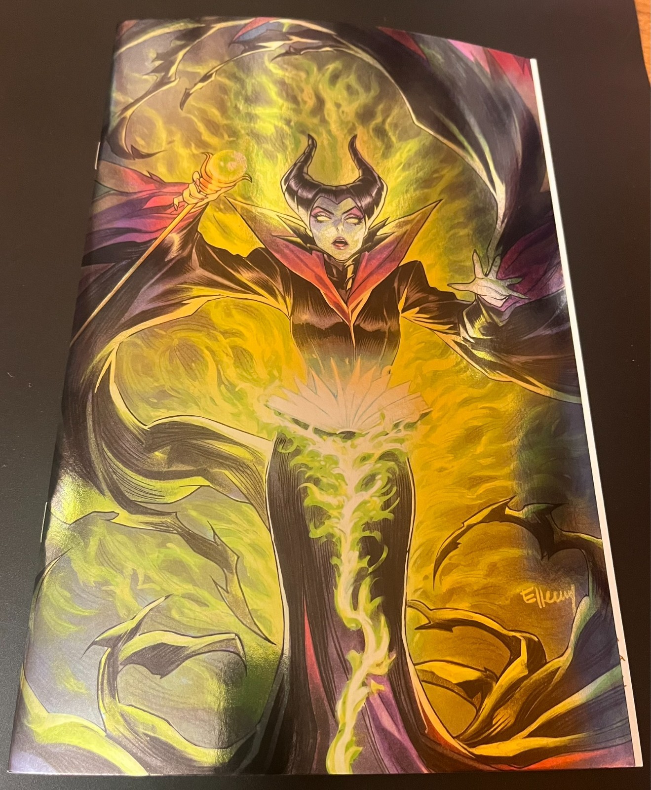 Disney Villains: Maleficent #1 Ellery Santos-Blind Bag Foil Virgin ...