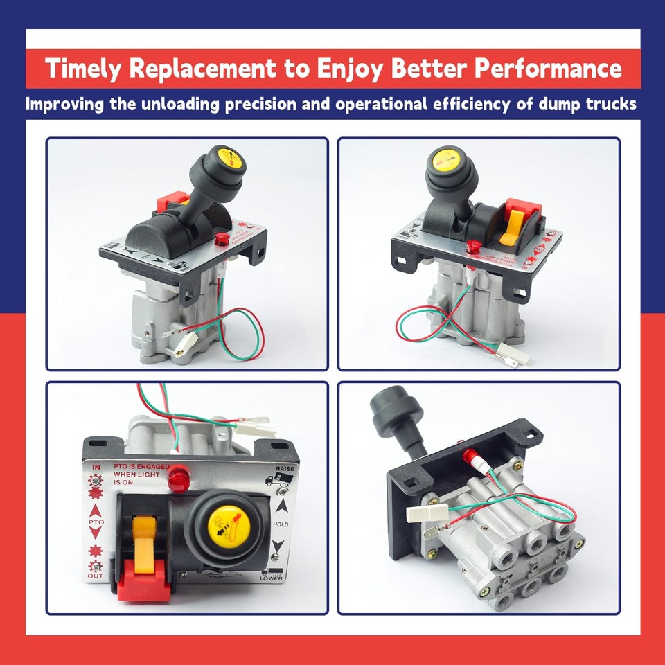 K90 Power Take Off PTO Hoist Air Shift Control Valve with Switch ...