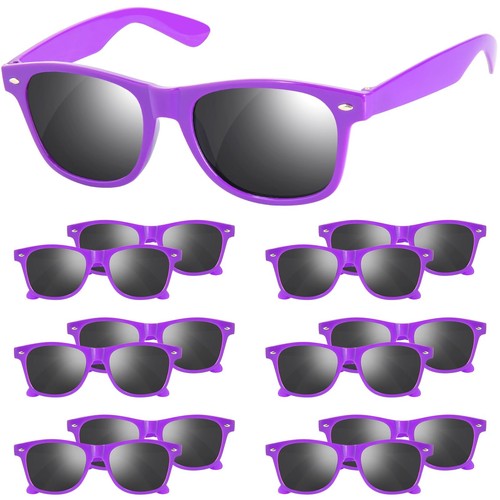 Black Sunglasses Party Favors - 12 Pack Sunglasses Bulk for Wedding ...