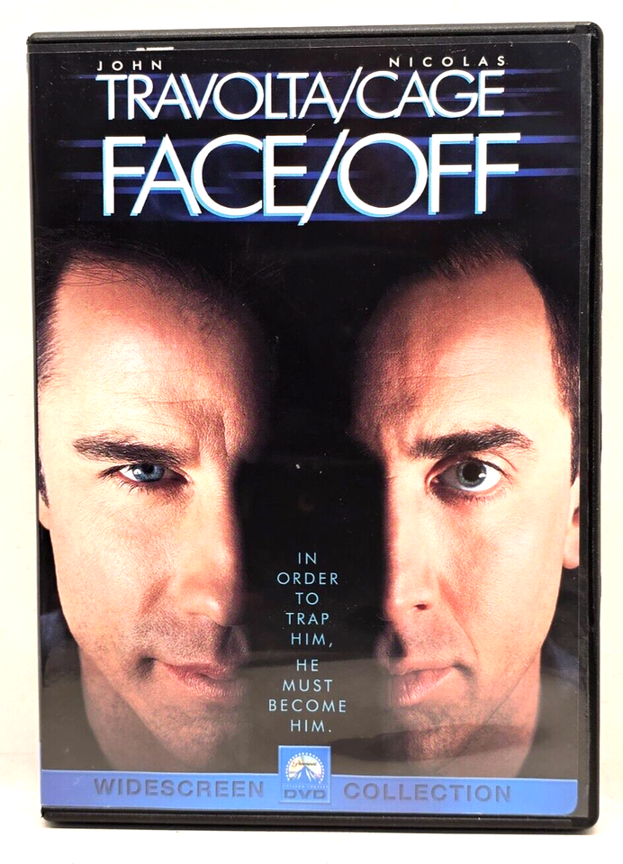 Face / Off (DVD, 1998, Widescreen) John Travolta / Nicolas Cage (L19 ...