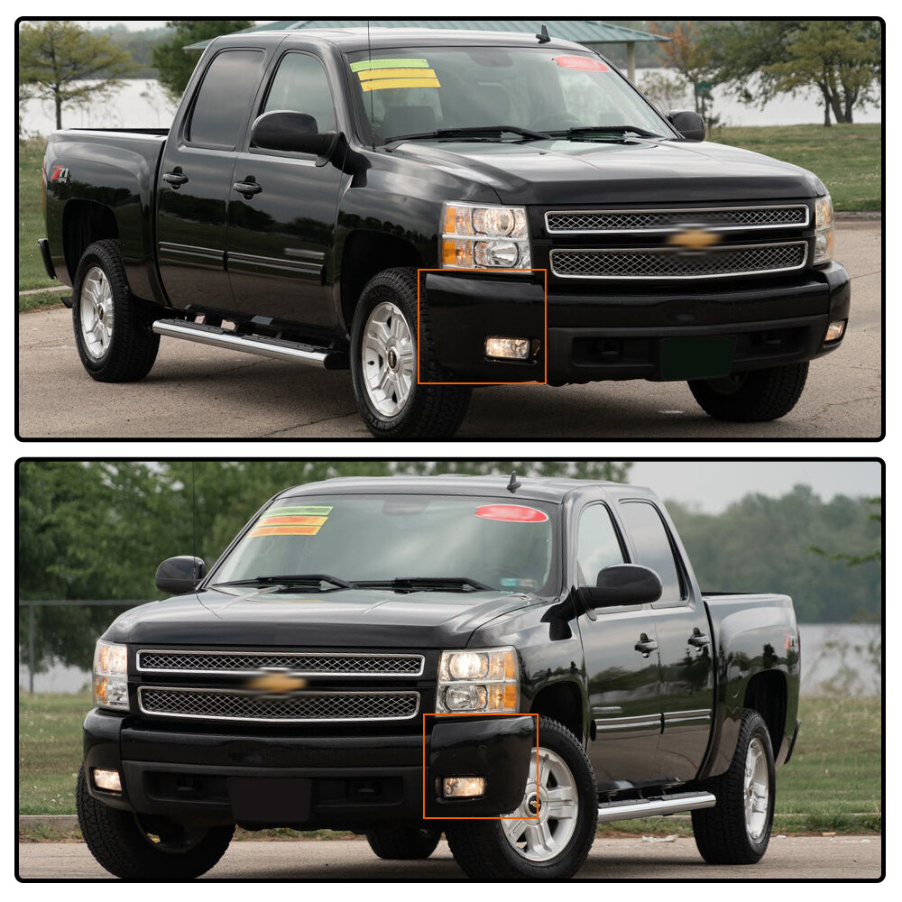 Fit For CHEVROLET SILVERADO 1500 Bumper Ends 2007-2013 GM1004147 ...