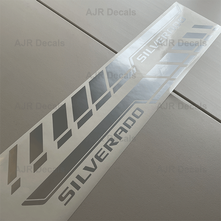 Chevrolet Silverado Bedside Decals Fits Chevy Truck Stickers 2 pieces ...